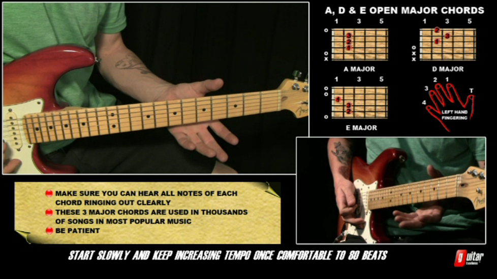Beginner Guitar Lessons | Learn With HD Video Guitar Lessons